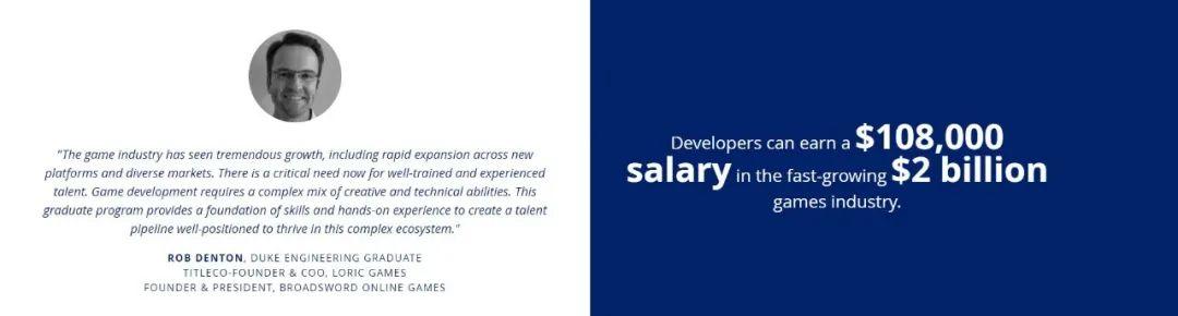 世界第26 | 杜克大学24Fall新增游戏设计硕士！免GRE！ - 知乎