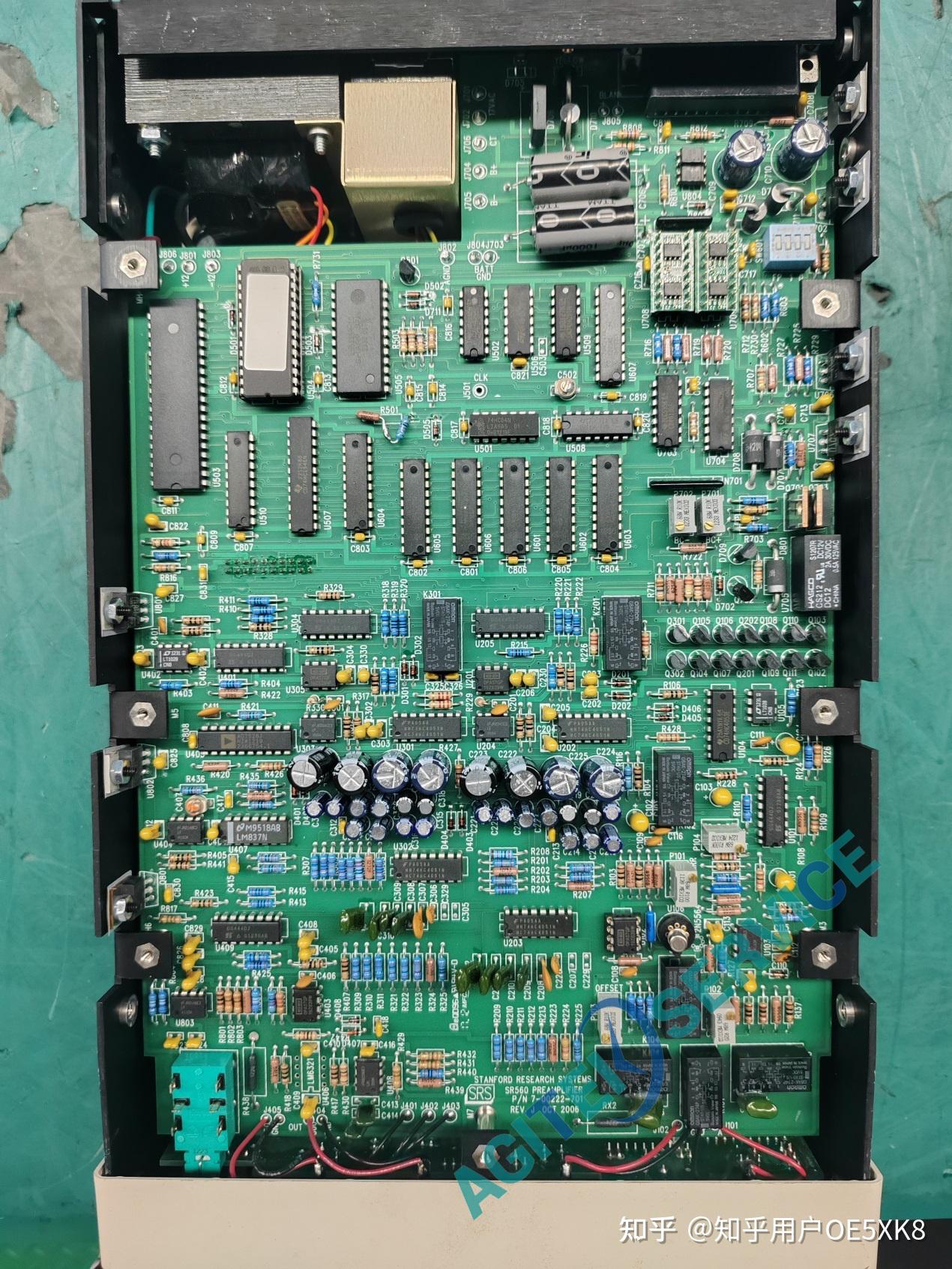 斯坦福SR560低噪声放大器显示过载，无输入信号情况下有输出维修 - 知乎