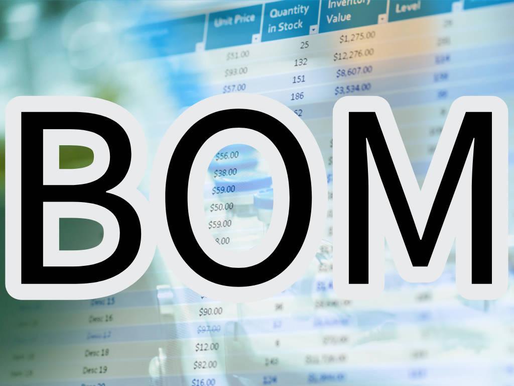 一文串讲BOM物料清单，怎么创建BOM？BOM物料清单分类？ - 知乎