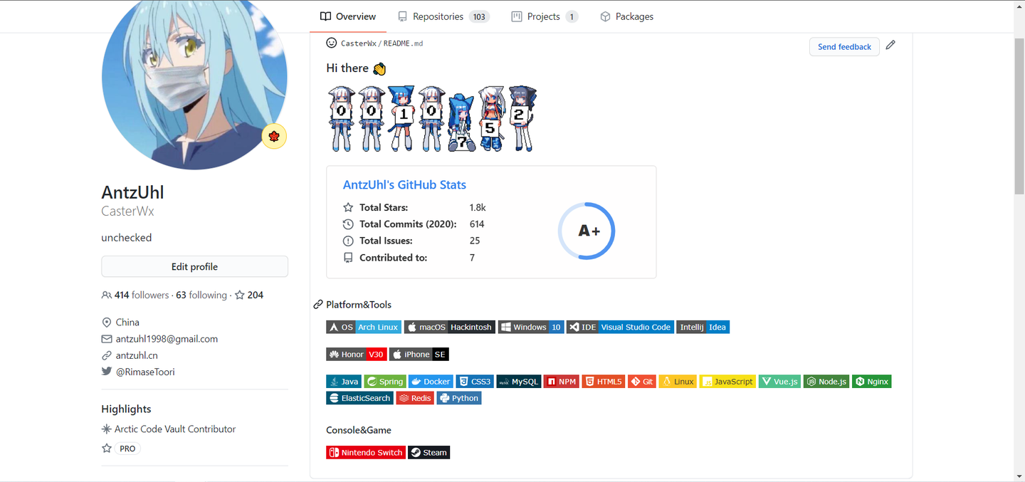 Github个人首页美化指北 - 知乎