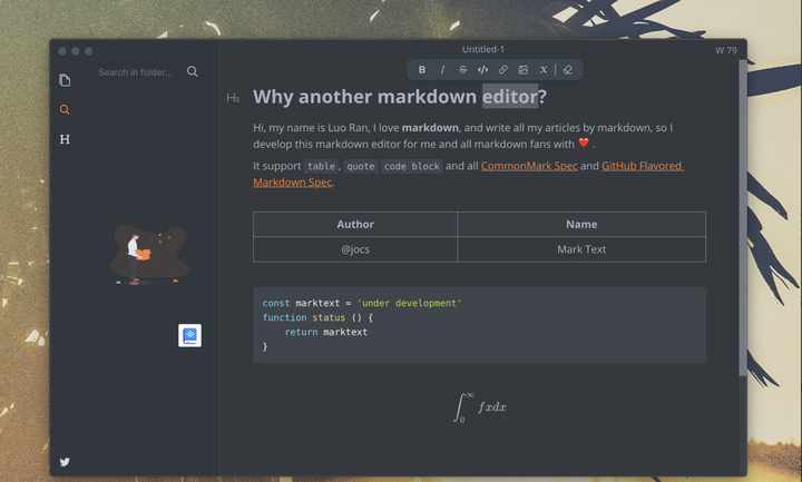 「GitHub」简单而优雅的开源 Markdown 编辑器 - 知乎