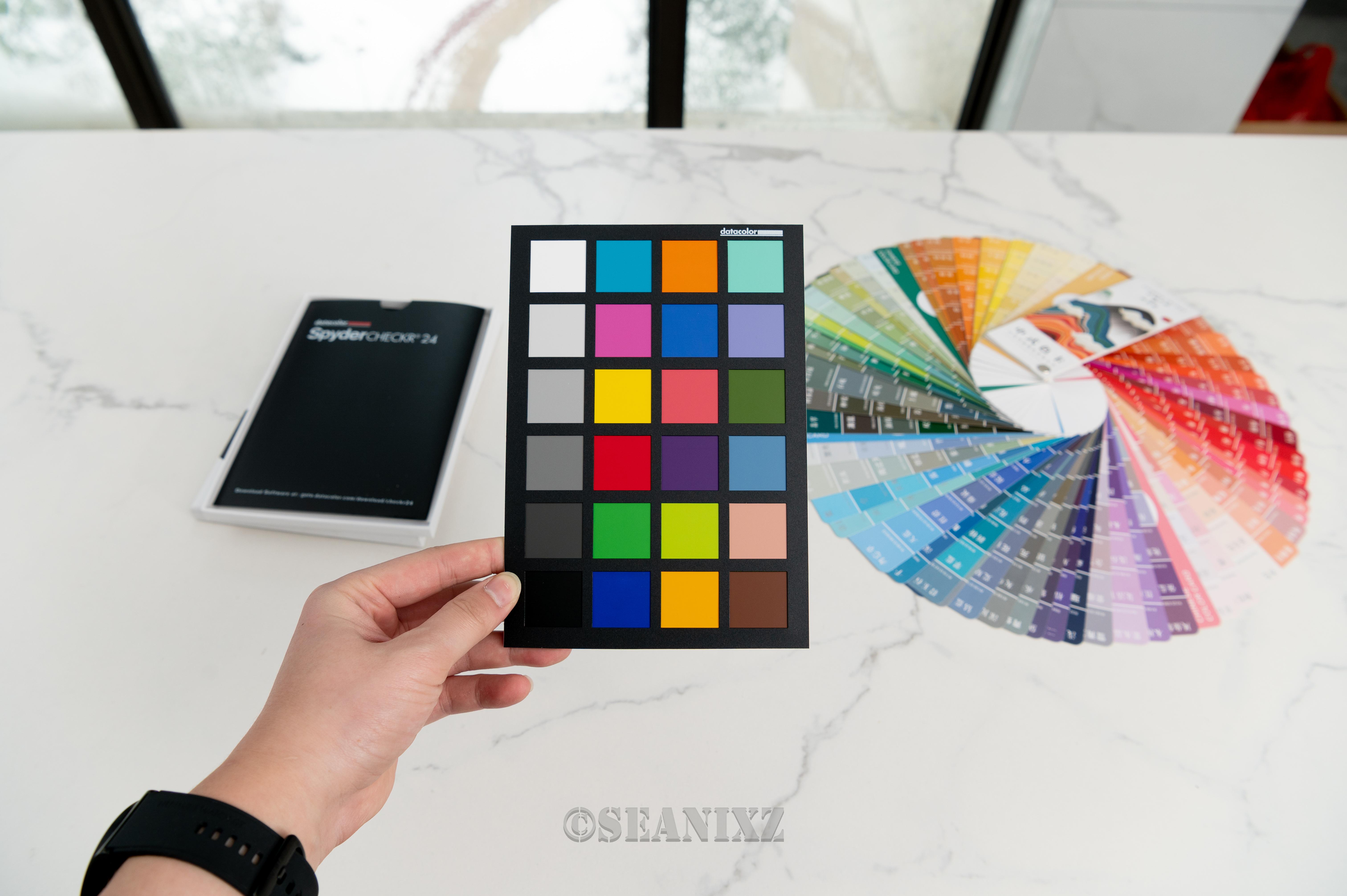 专业摄影的色彩校准：datacolor 24色卡
