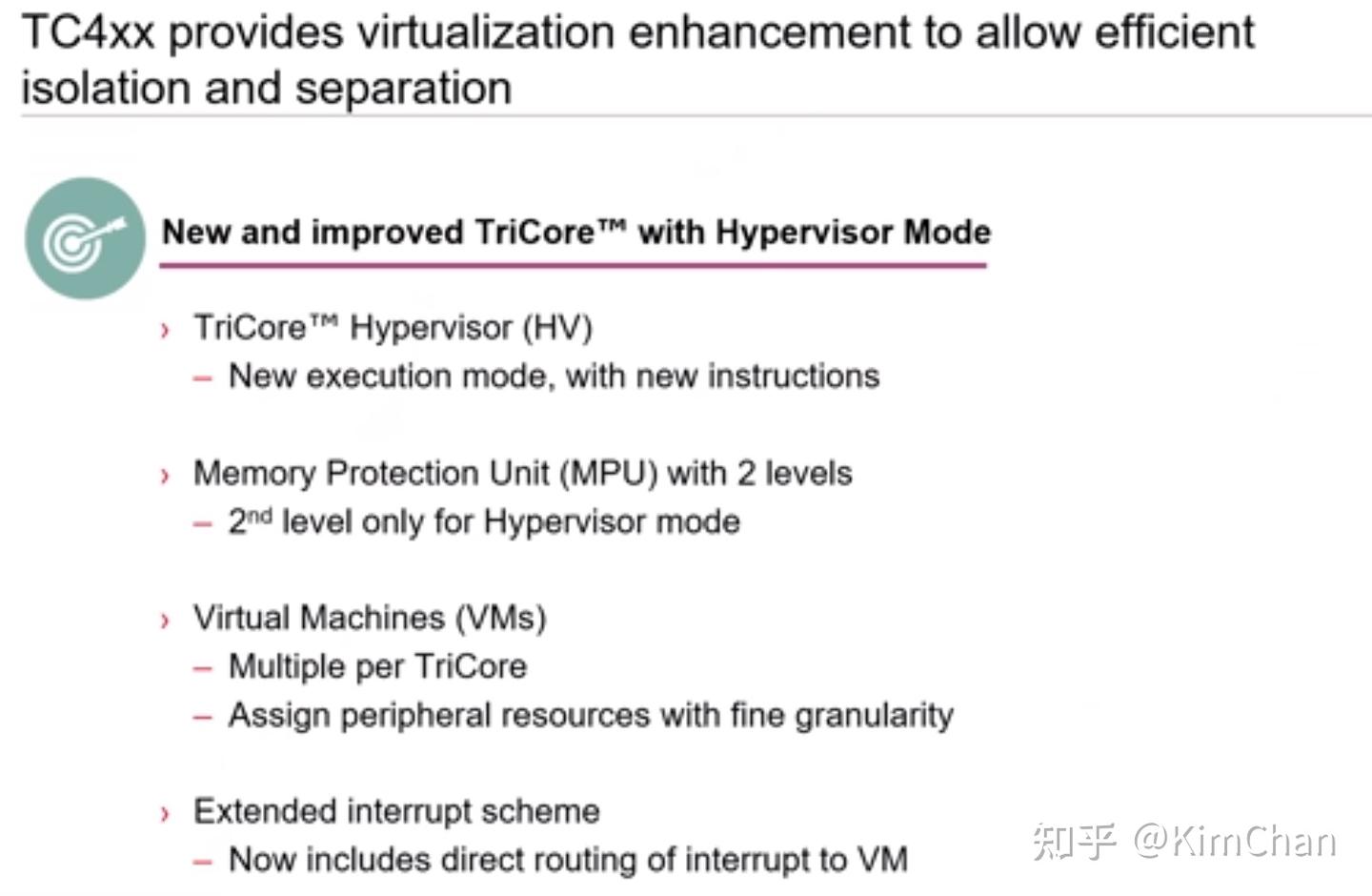 基于TriCore TC V1.8架构的MCU(TC4xx)虚拟化特性 - 知乎