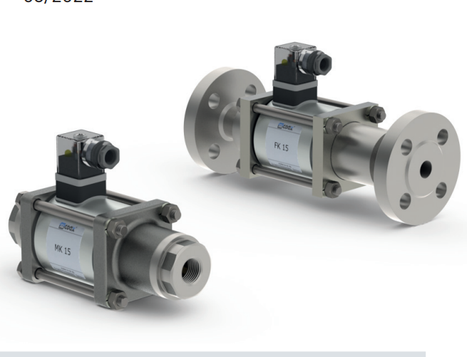 coax二位二通直动式同轴阀MK / FK 15应用于高粘稠 凝胶状介质 - 知乎