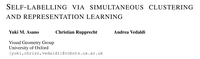 Self-labelling via simultaneous clustering and representation learning - 知乎