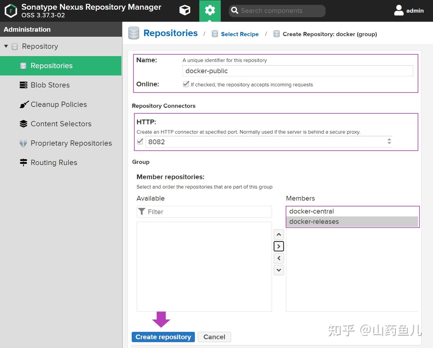 「docker 仓库」搭建 Nexus 私服 - 知乎
