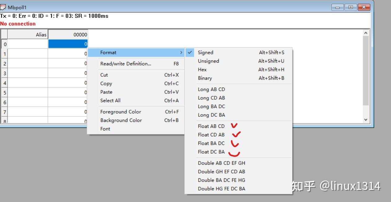 mdbus 通讯float数据读写 - 知乎
