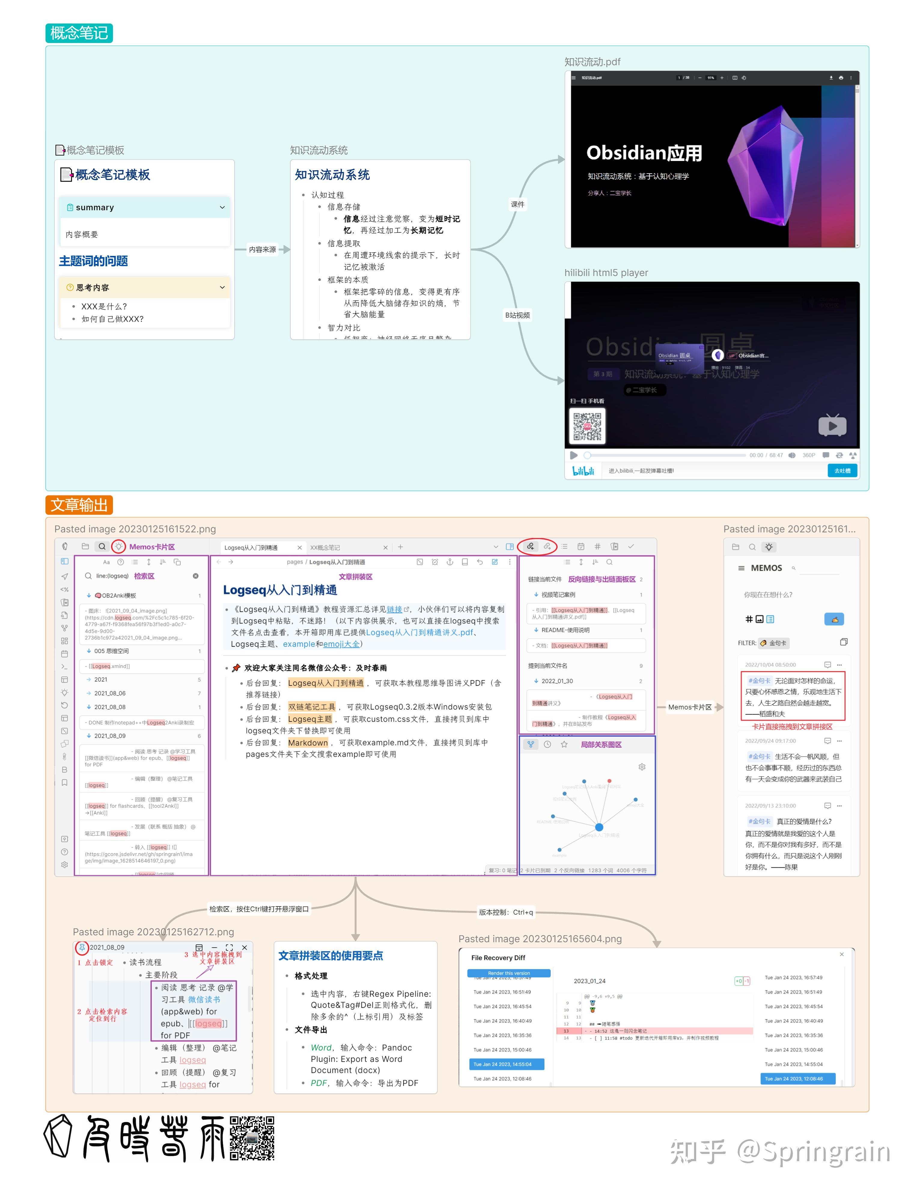 Obsidian&Logseq开箱即用库V3发布啦 - 知乎