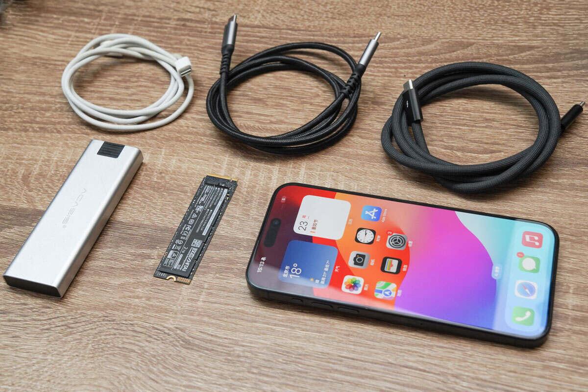 USB 3 10Gbps 传输，外置存储空间，iPhone15 Pro Max 外接存储体验 - 知乎