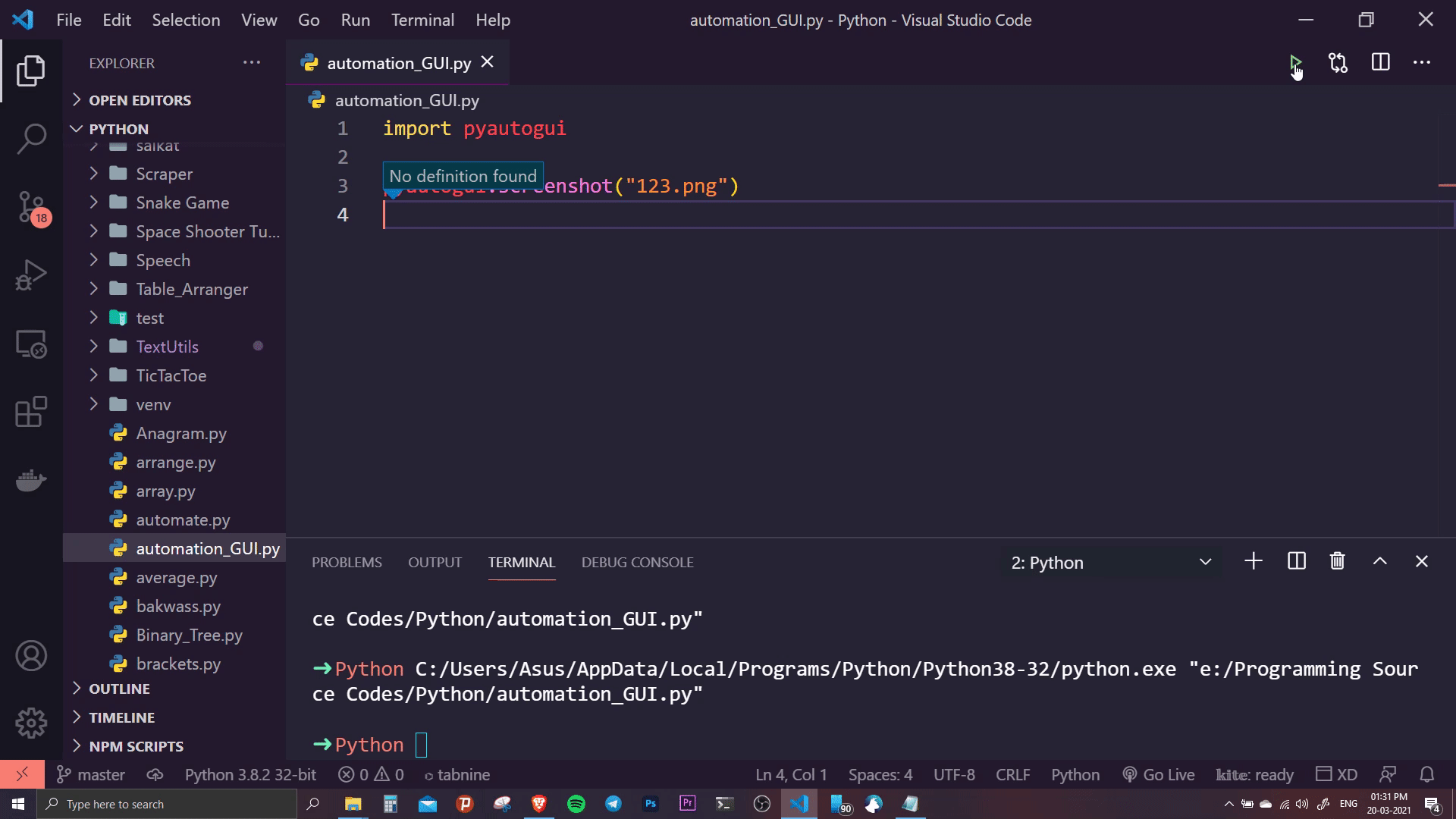 PyAutoGUI显示消息框 - 知乎