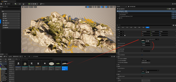 实用收藏 UE5.5 PCG 地形编辑：基于蓝图动态的在已有材质上生成另外一种材质【UE5最新版本】 - 知乎