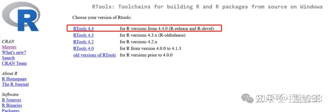 详细教程 | 手把手教你安装R语言及RTools - 知乎