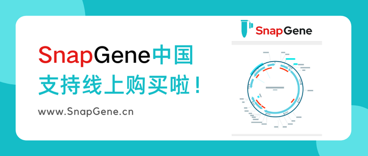 SnapGene中国官网支持线上购买啦！ - 知乎