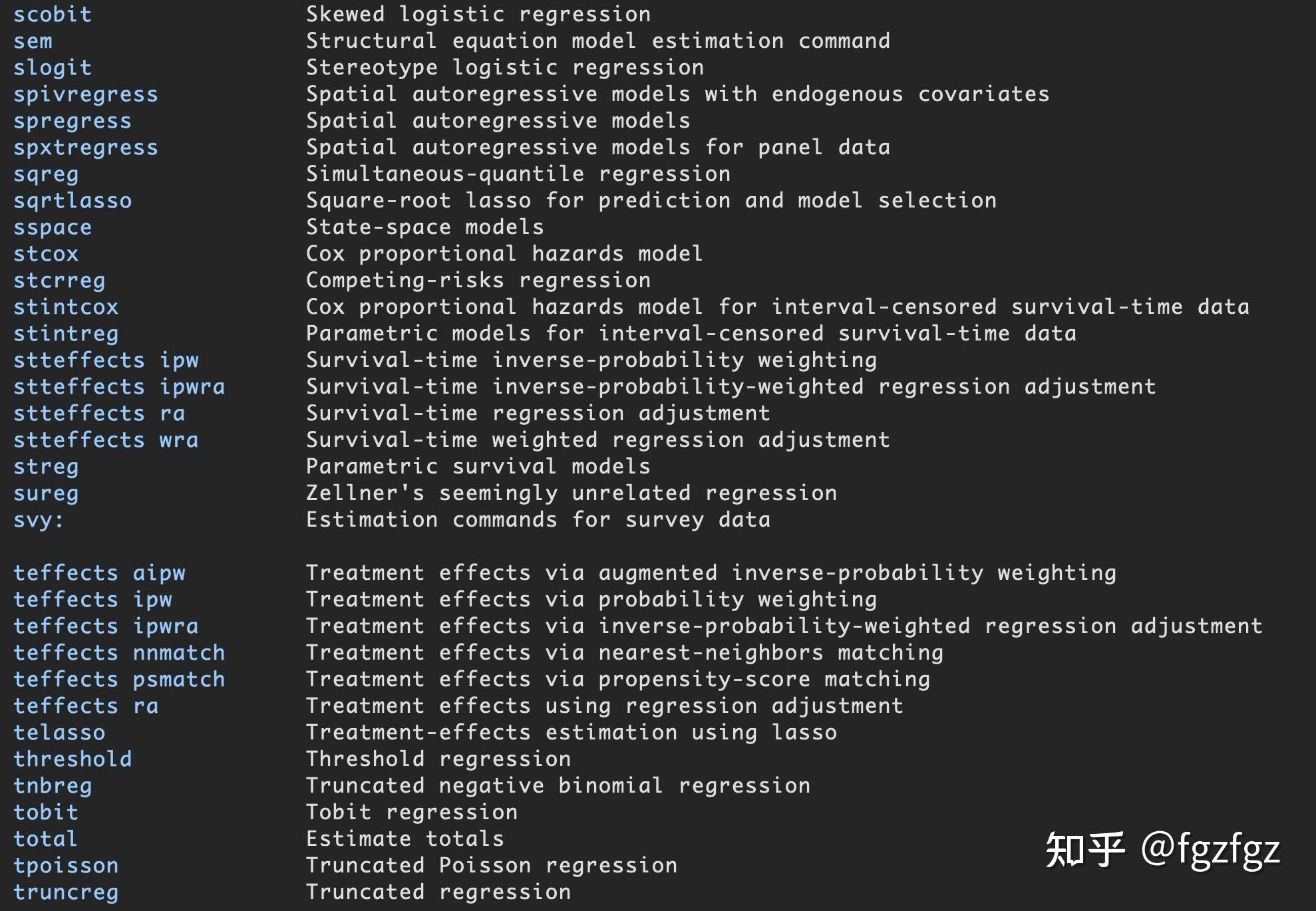 stata 中 mlogit 的回归结果应该怎么导出？ - 知乎