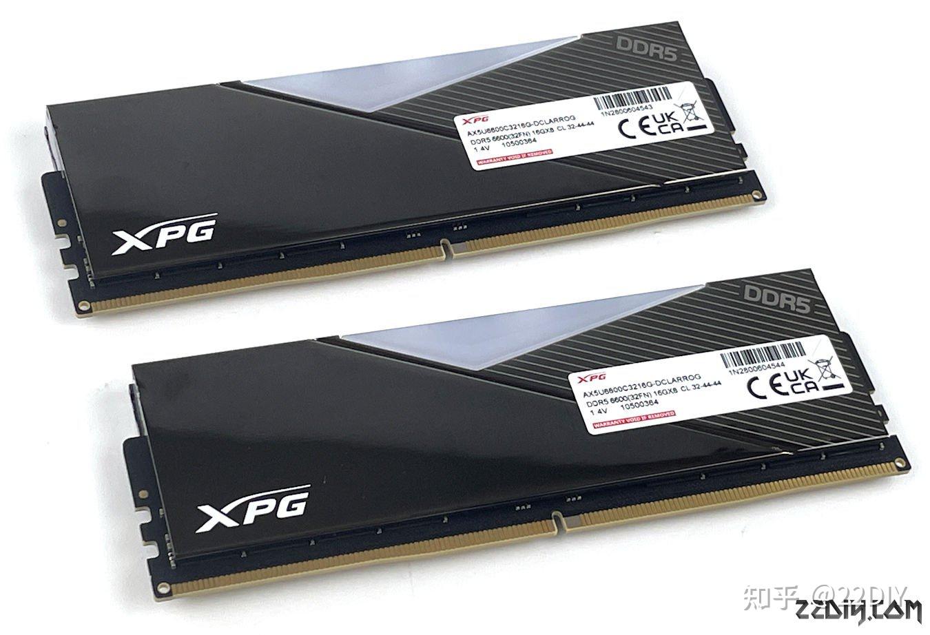 威刚 XPG LANCER ROG联名 D5-6600 32GB 套条评测 - 知乎