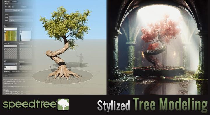 SpeedTree自定义曲线景观树教程 - 知乎