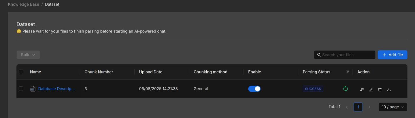 RAGFlow 实践：SQL Assistant 工作流搭建 - 知乎