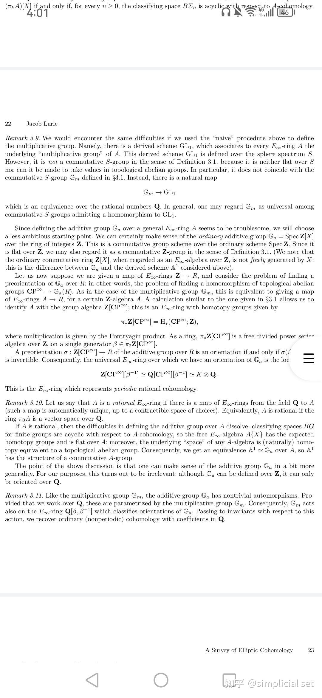 Lurie 的 derived algebraic geometry 有多重要？ - 知乎