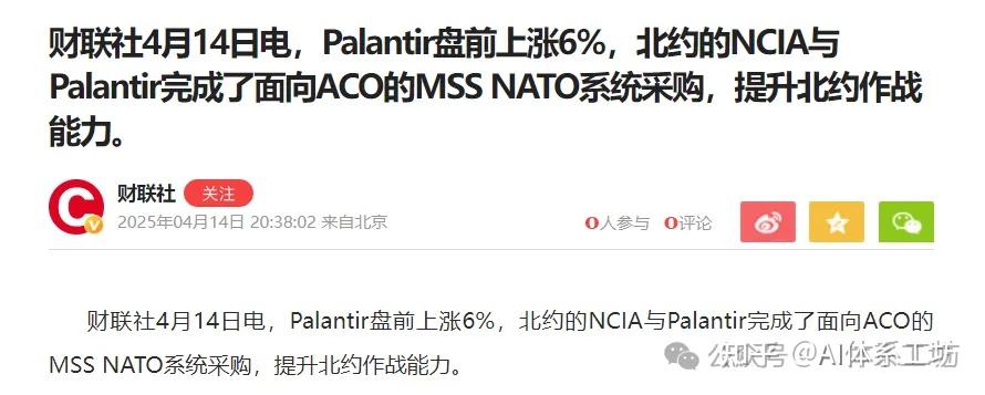 Palantir Maven智能系统：军事智能化转型的核心驱动力 - 知乎
