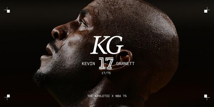 NBA75大排名17——凯文加内特，带狼队入NBA版图，并让凯尔特人重返荣耀 - 知乎