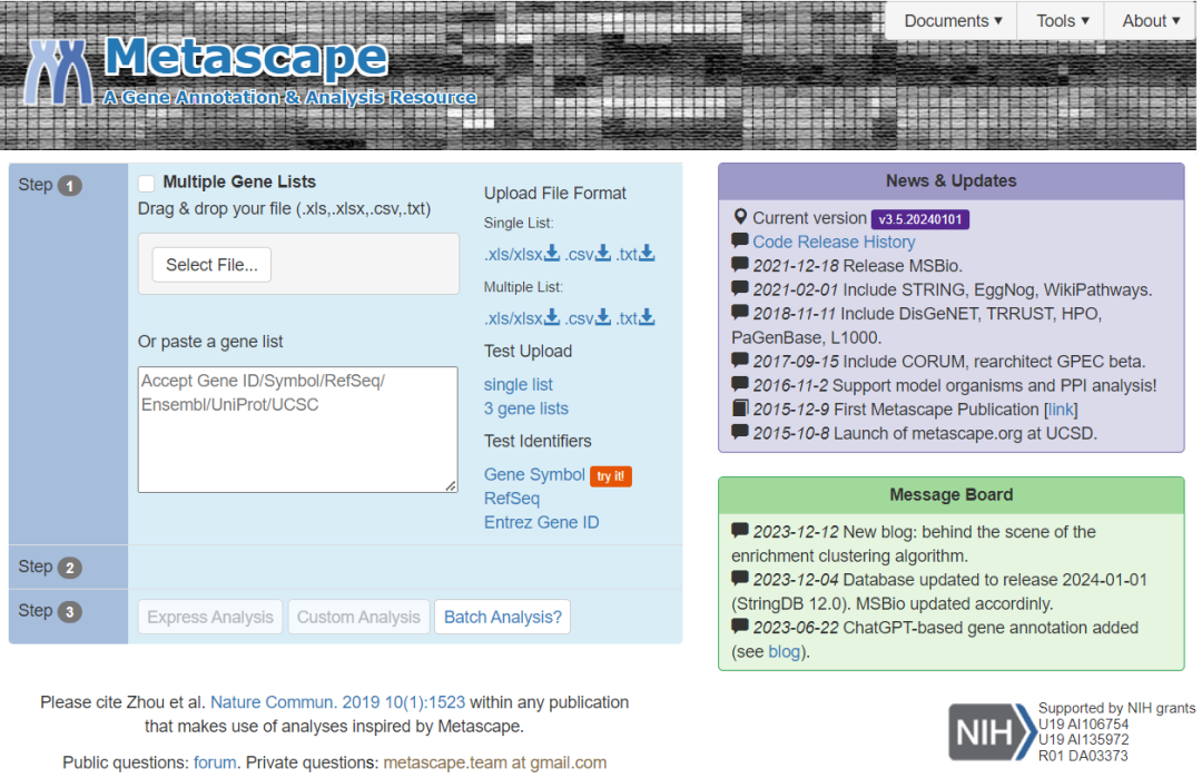 组学数据分析实操系列 | （三）Metascape零代码解锁富集分析 - 知乎