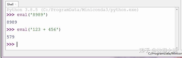 请问python输入的时候eval(input())和int(input())有什么区别？ - 知乎