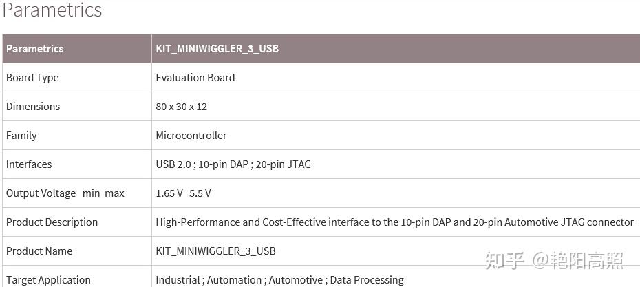 英飞凌infineon miniwiggler - 知乎