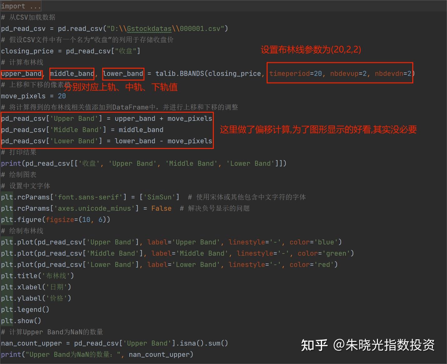 TA-Lib库计算生成MACD、均线、布林线指标（基础篇） - 知乎