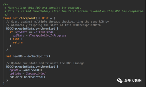 一文搞懂Spark CheckPoint - 知乎