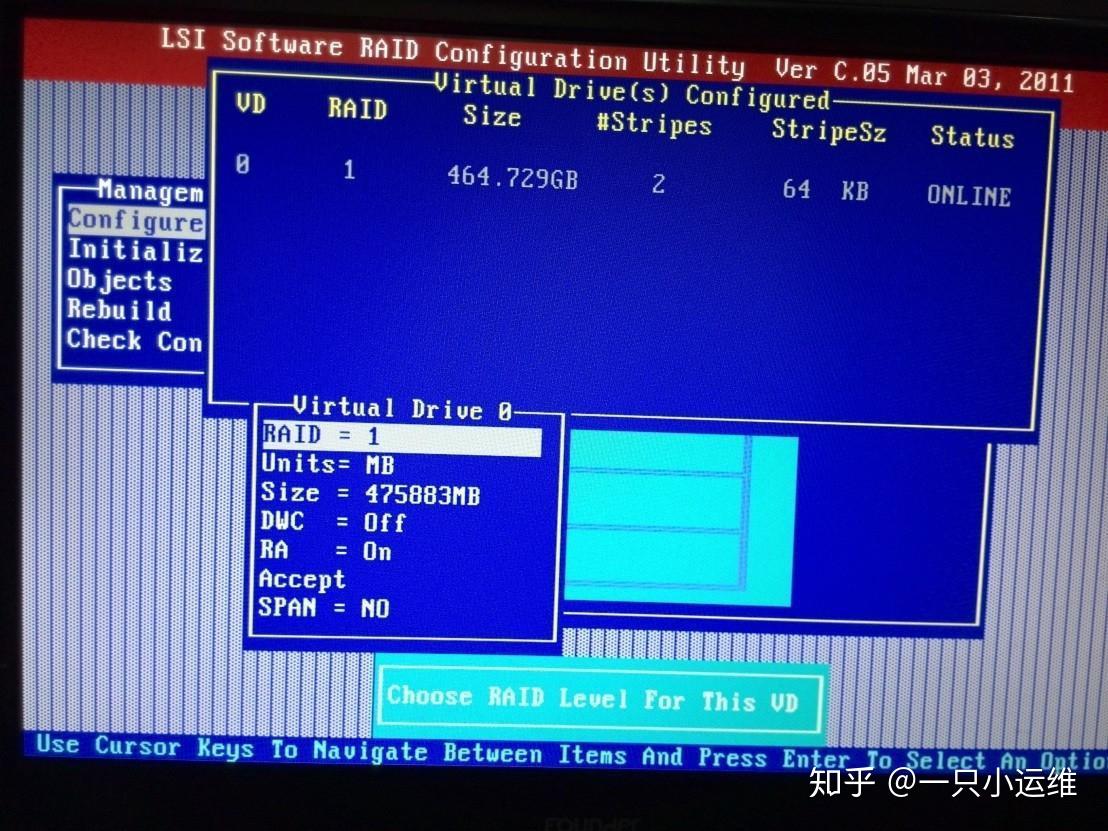 LSI RAID卡配置步骤 - 知乎