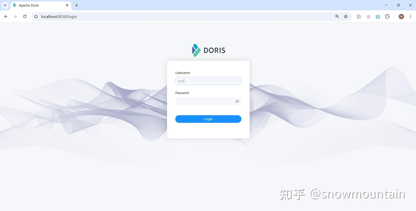 Windows电脑上如何部署doris数据库 - 知乎