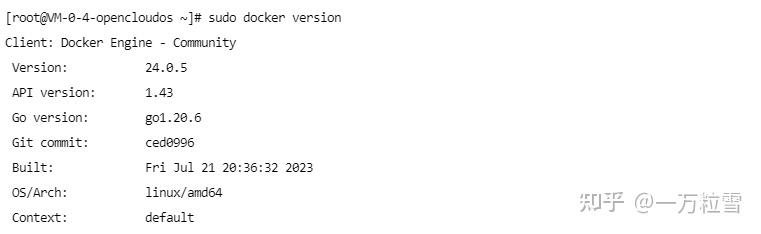 腾讯云服务器opencloudOS安装docker - 知乎