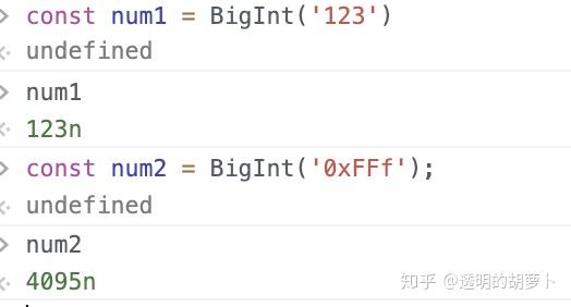被遗忘在角落的js数据类型=>BigInt - 知乎