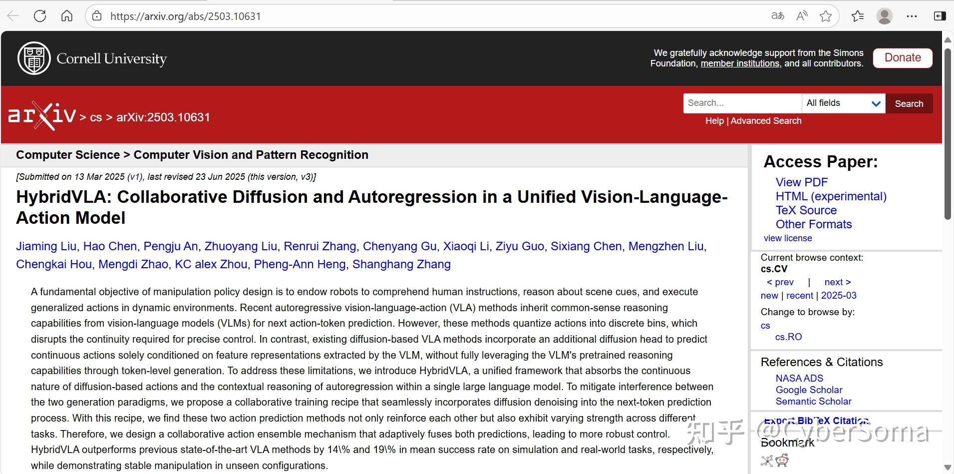 在具身智能领域，VLA和VLN是否应该统一到一个模型里面更为合理？ - 知乎