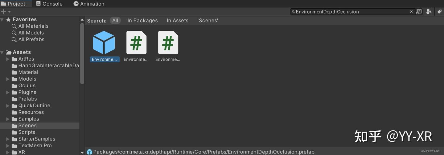 Unity Meta Quest MR 开发（四）：使用 Scene API 和 Depth API 实现深度识别和环境遮挡 - 知乎