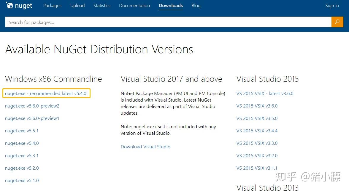 NuGet打包和发布 - 知乎