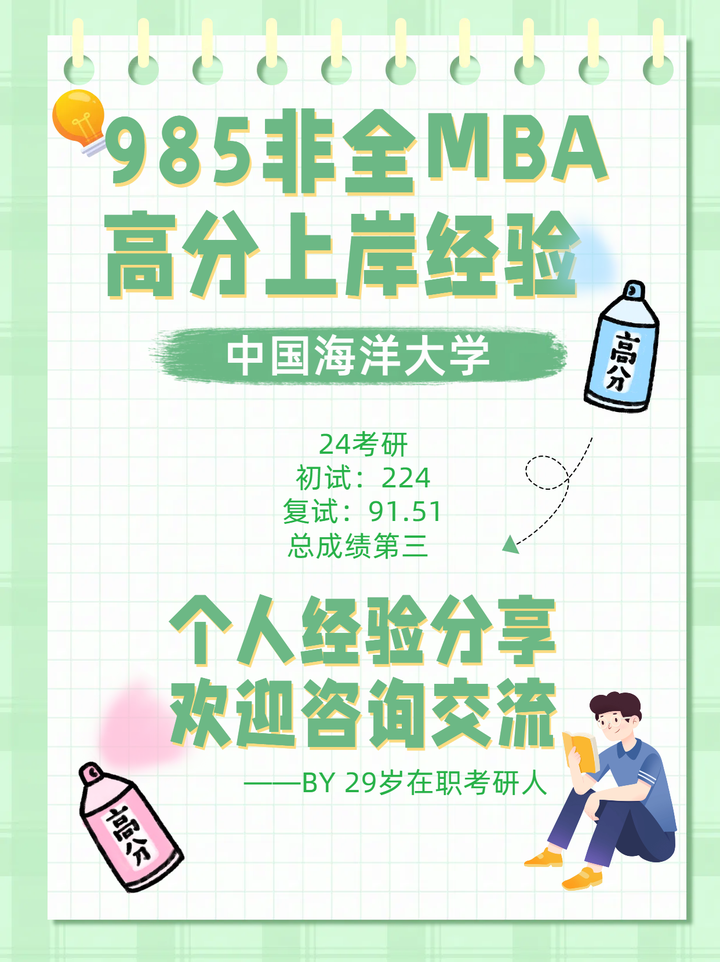 24考研985非全MBA高分经验分享 - 知乎
