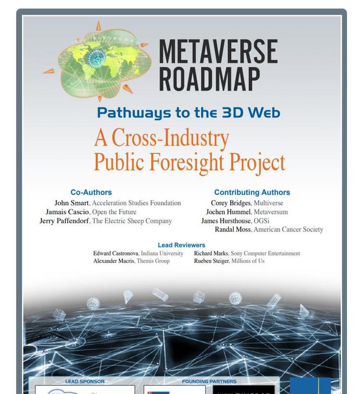 元宇宙的路线图——Metaverse Roadmap (MVR) - 知乎