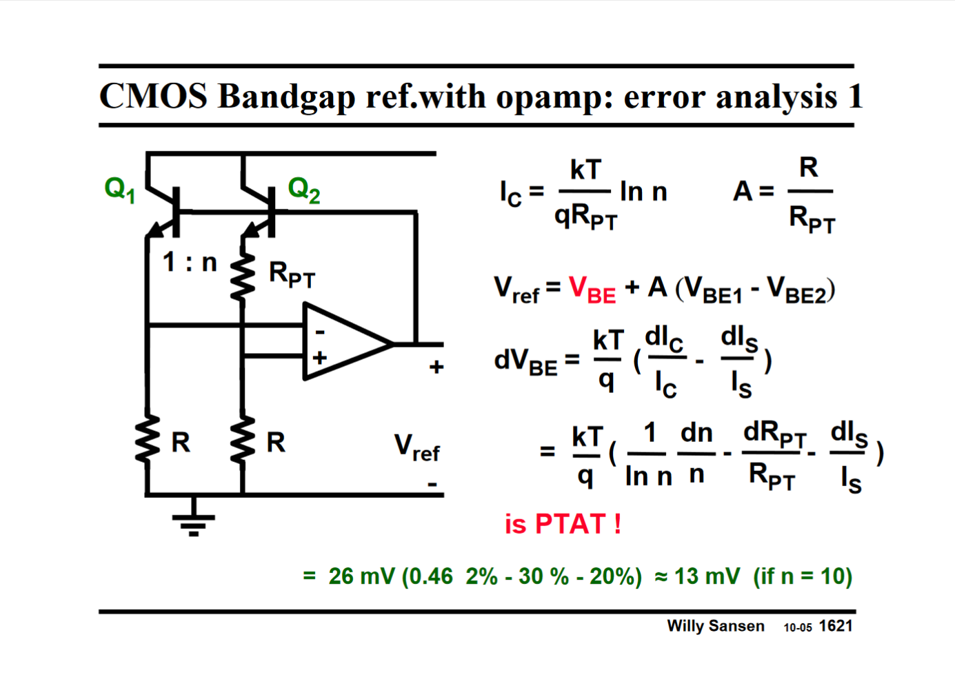 Chapter #16 Bandgap and current reference circuits - 知乎
