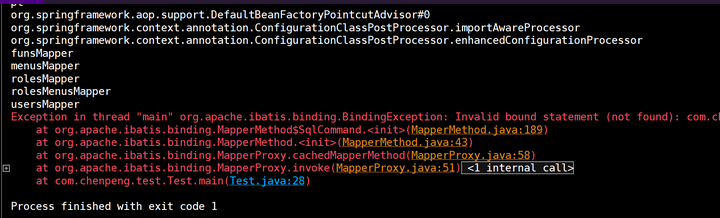 org.apache.ibatis.binding.BindingException（异常总结） - 知乎