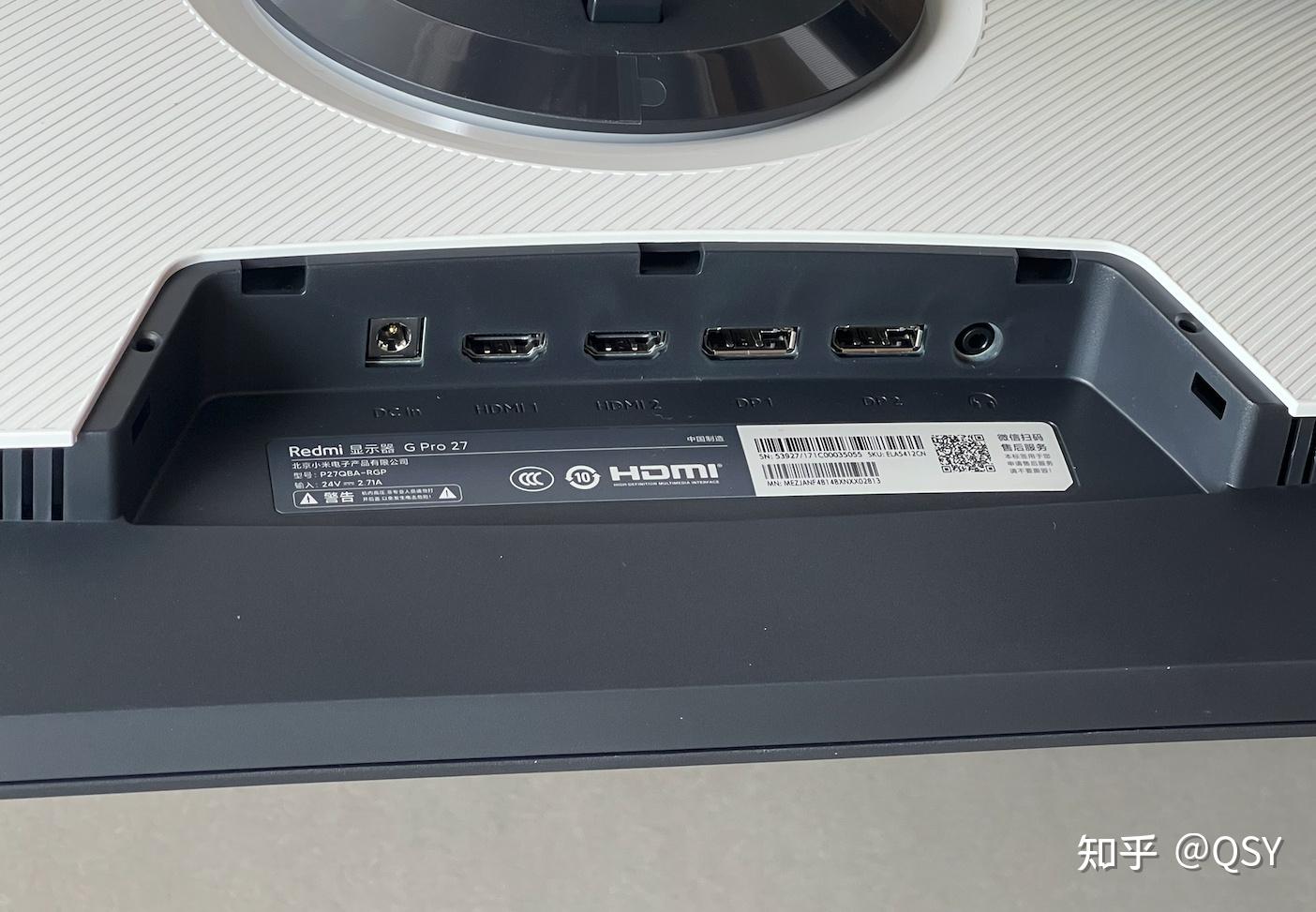 红米Redmi G Pro 27显示器使用感受 降价后的真香机 - 知乎