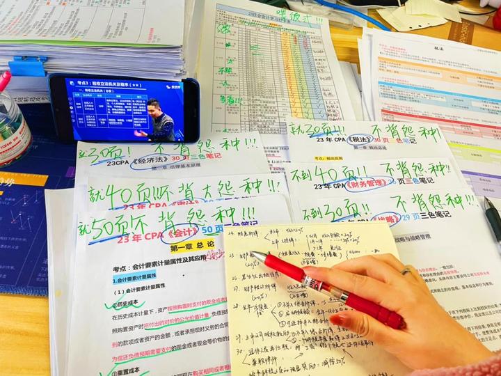 23CPA考试备考！能救一个是一个！（附23年全部备考资料） - 知乎
