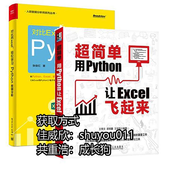 《超简单：用Python让Excel飞起来》PDF电子版 陪你一起成长 - 知乎