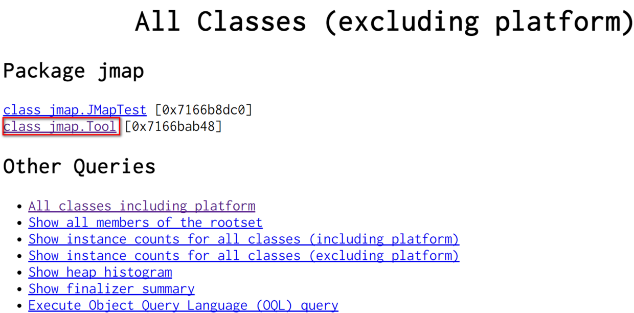 Java JDK目录下的jmap和jhat工具的使用方式 - 知乎
