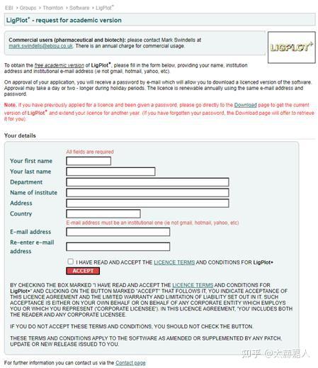 软件分享|| LigPlot+ 分子间相互作用分析 - 知乎