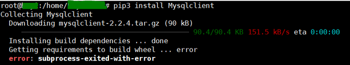 Ubuntu-Python3环境下MySQL适配器Mysqlclient的安装 - 知乎