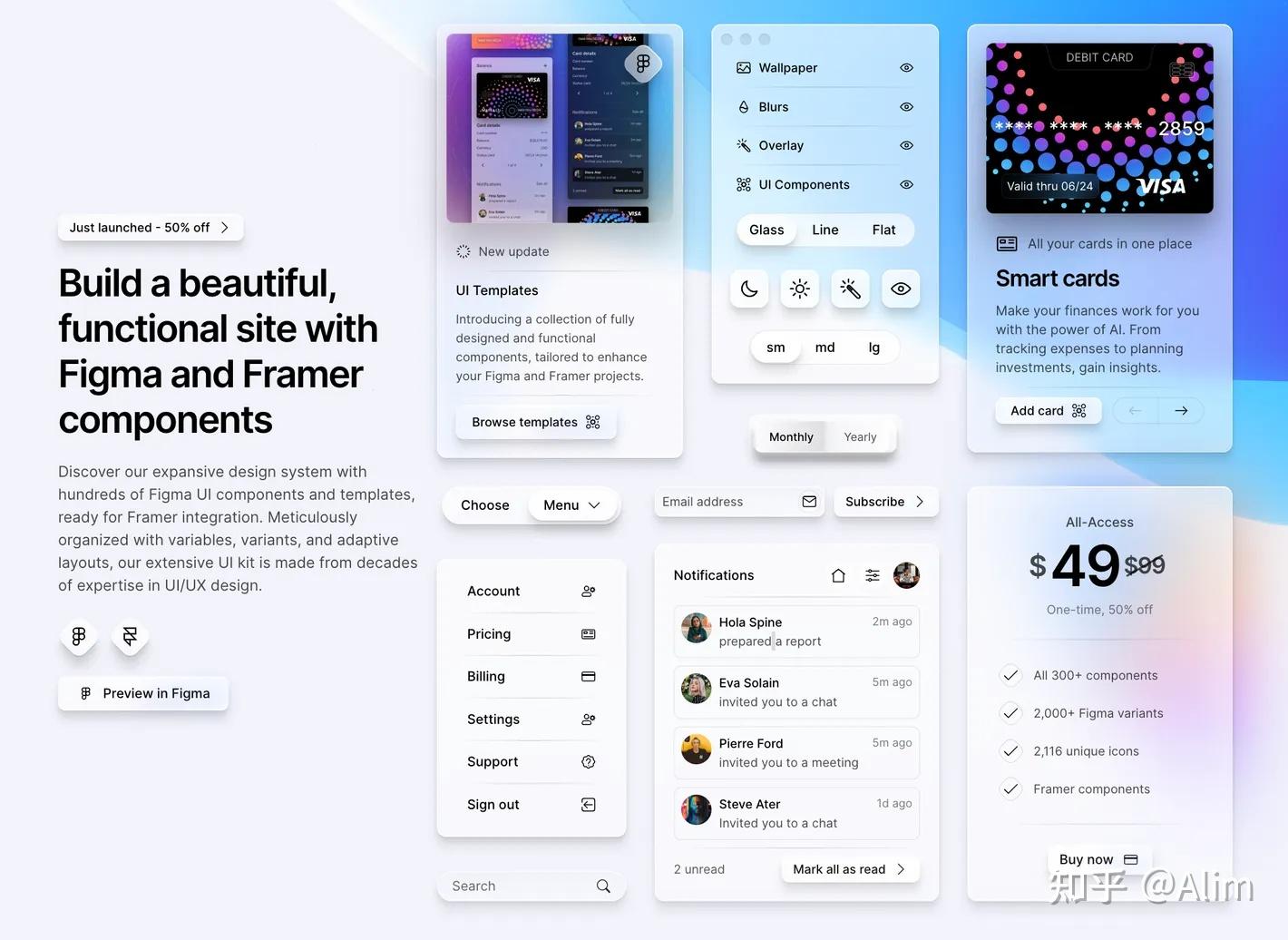 你在Figma中需要拥有的5个UI套件 - 知乎