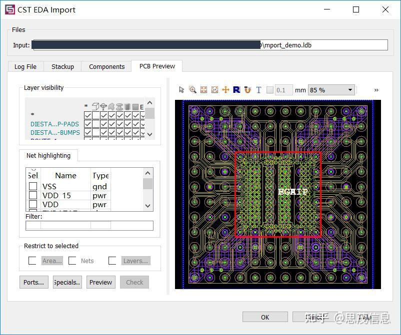 CST软件芯片封装S参数提取方法 - 知乎