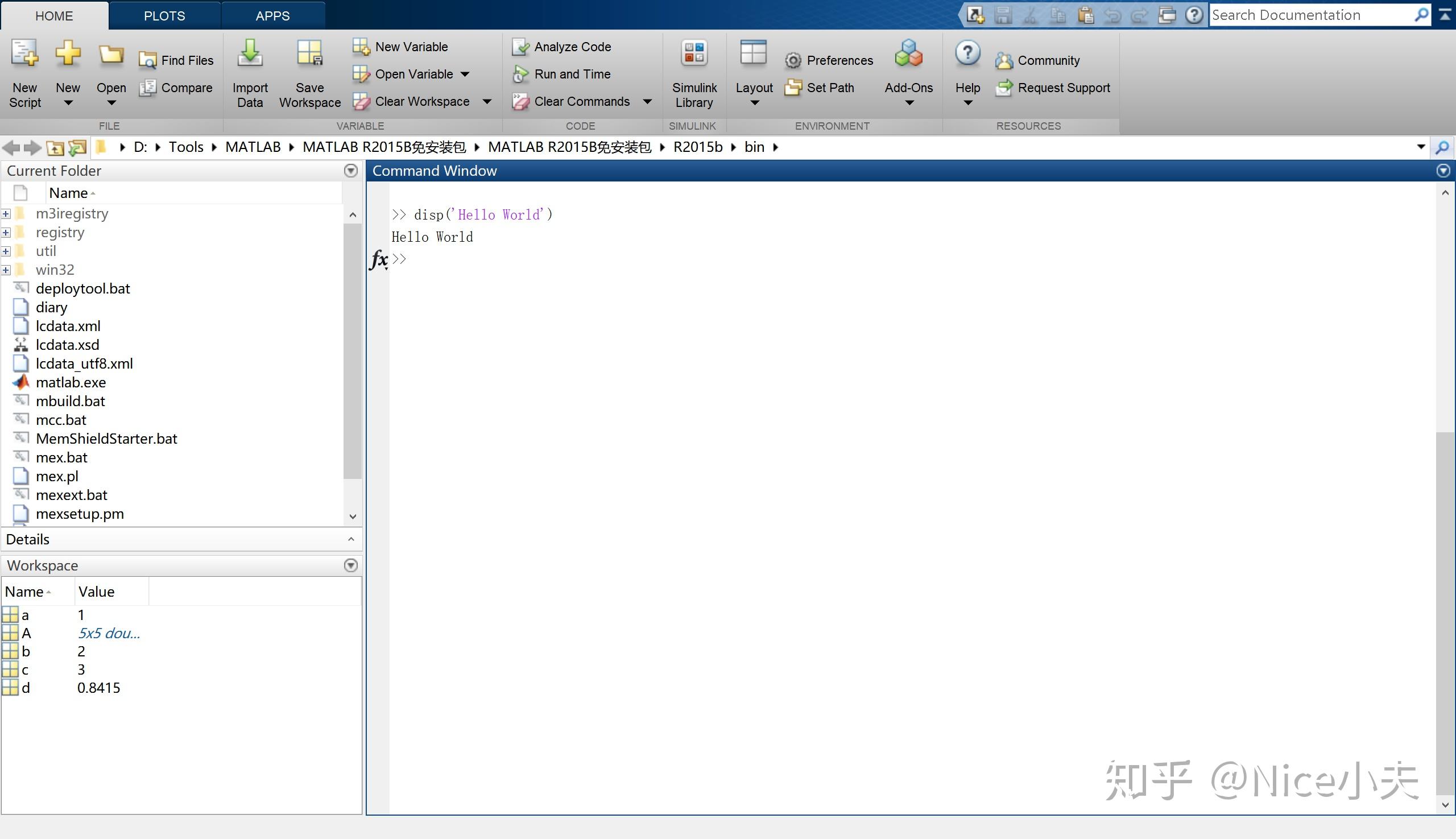 MATLAB快速入门！解压即用，免安装(附链接)! - 知乎