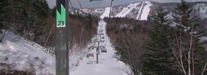 乘坐滑雪场缆车 知乎